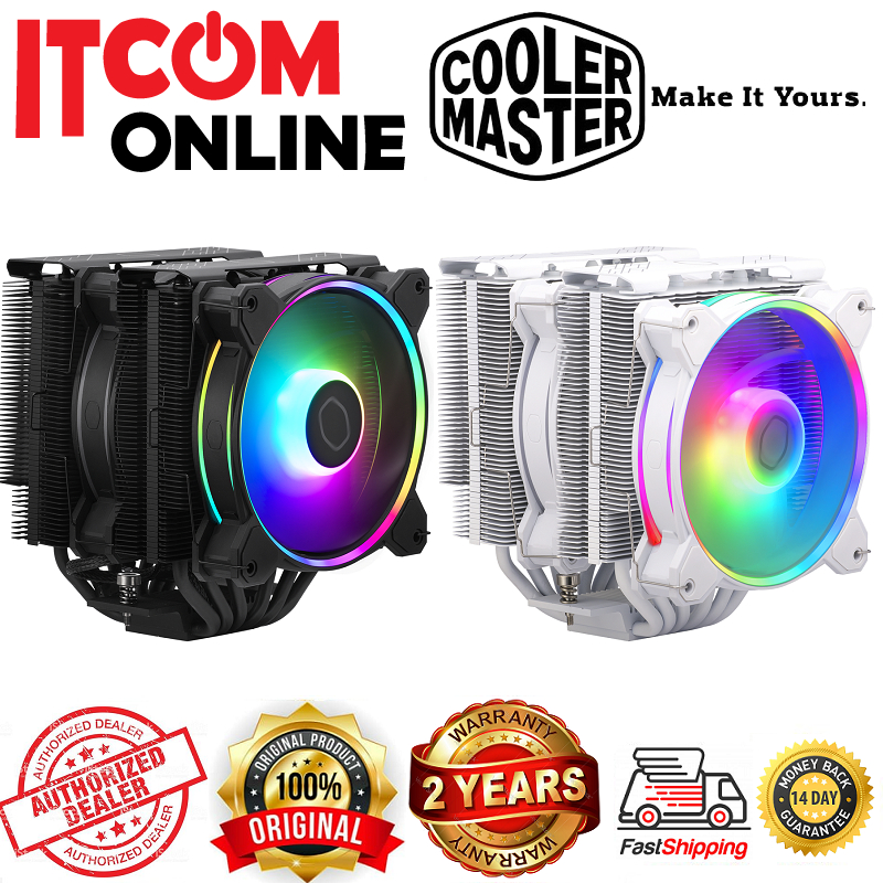 COOLER MASTER HYPER 622 HALO COOLER CPU (RR-D6BB-20PA-R1/RR-D6WW-20PA ...