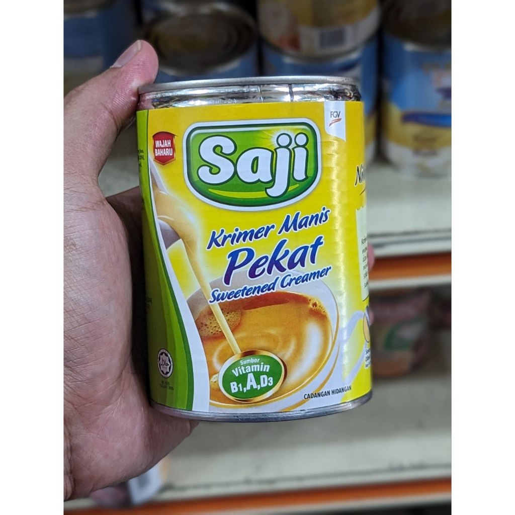 SAJI Susu Krimer Manis Pekat Sweetened Creamer Milk Vitamin A B D Halal ...