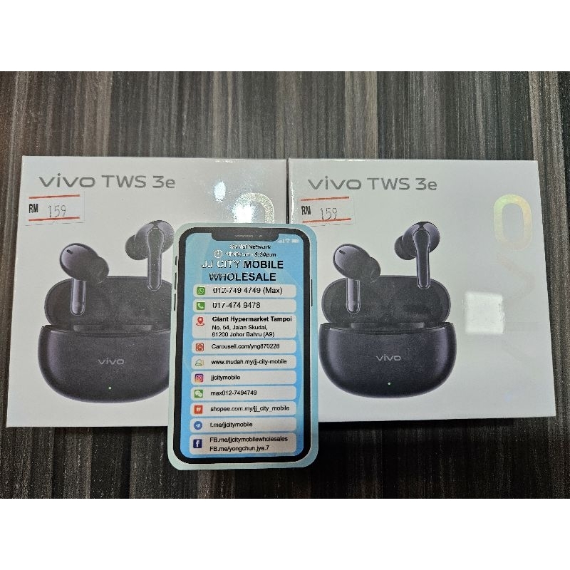 Brand New Vivo TWS 3e (Bluetooth Earpiece) | Shopee Malaysia
