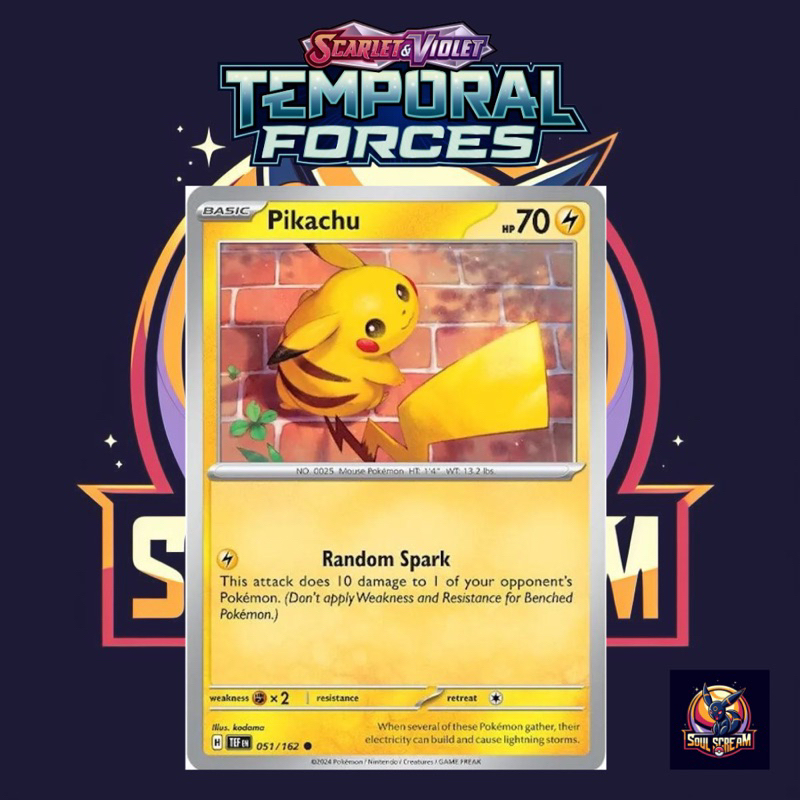 Pokemon TCG Pikachu Temporal Forces | Shopee Malaysia