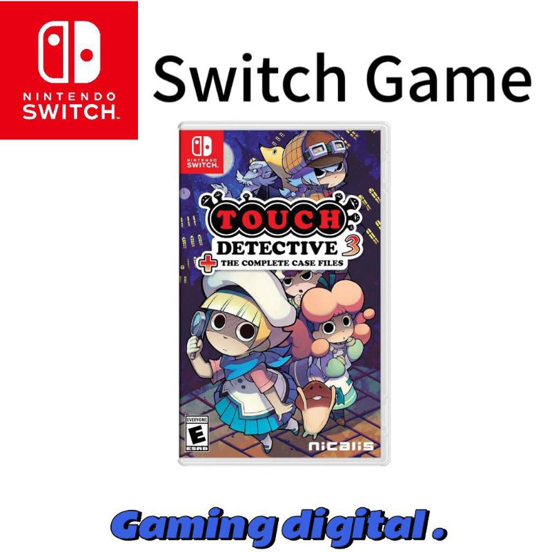 Nintendo switch touch detective 3 + the complete case files (original ...
