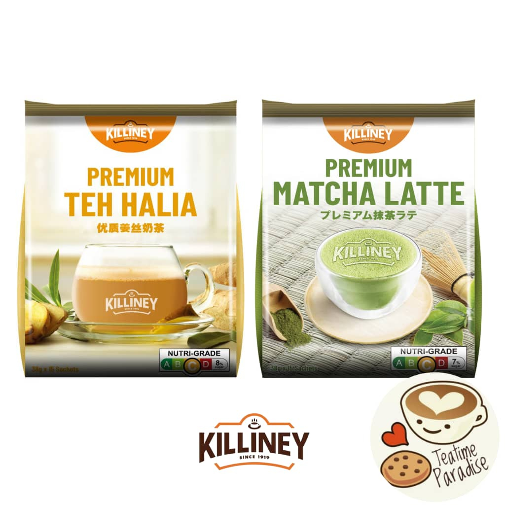 Killiney Premium Teh Halia / Matcha Latte 15 sachets | Shopee Malaysia