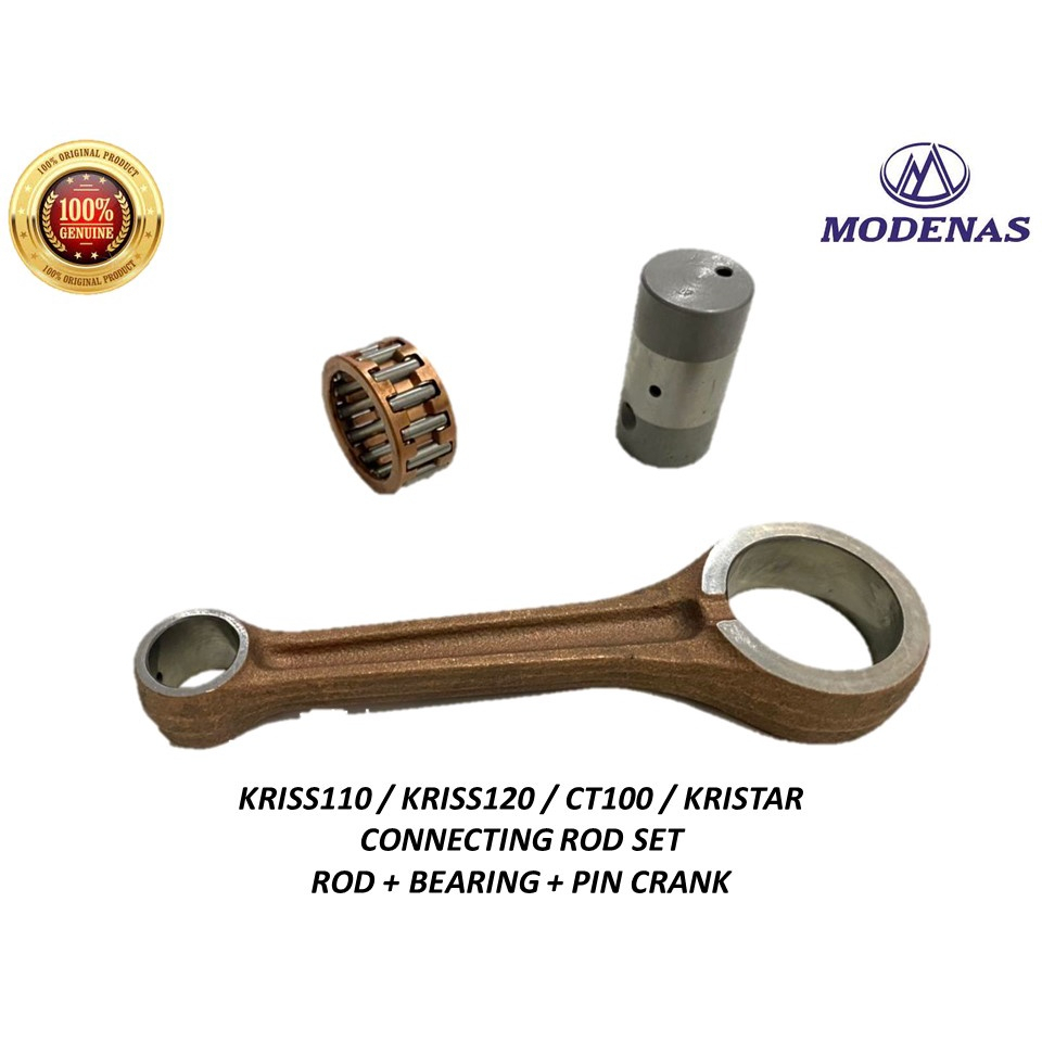 3044-M355-E MODENAS KRISS / CT100 CONNECTING ROD / CON ROD ASSY 100% ...