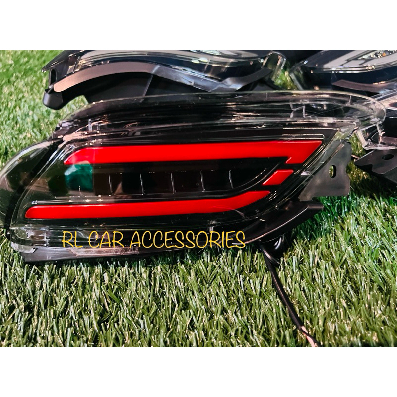 Toyota vios ncp150 rear bumper led reflector fog lamp light 2013 2014 ...