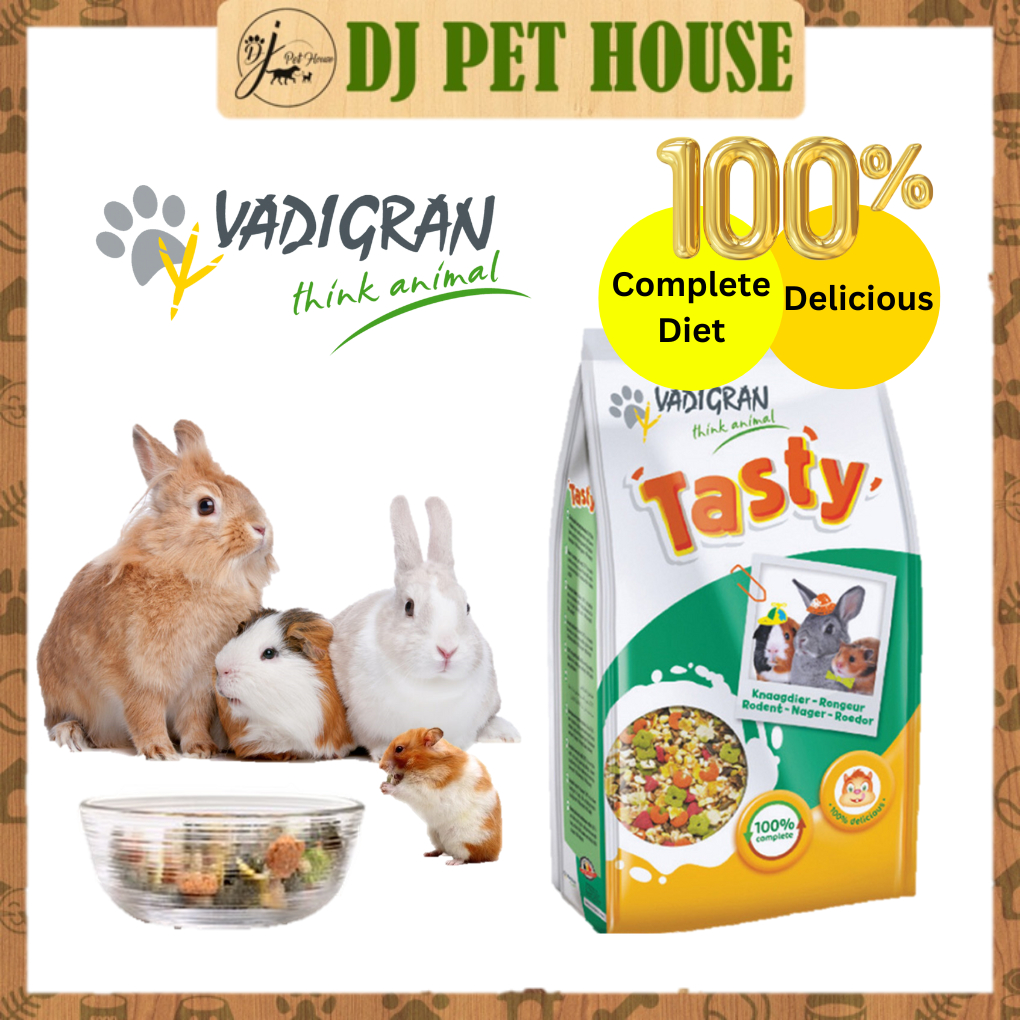 Vadigran Tasty Rodents Rabbit Food 3kg HA-349 Bunny and Small Animals ...