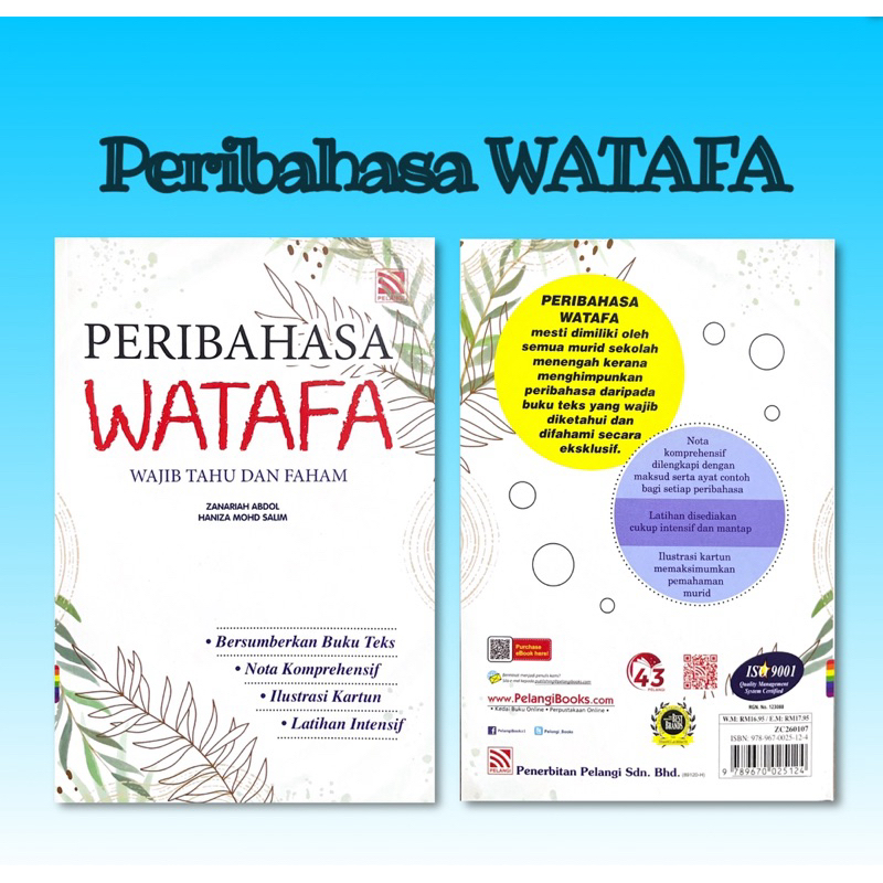 Pelangi • Peribahasa WATAFA ( Wajib Tahu Dan Faham ) | Shopee Malaysia