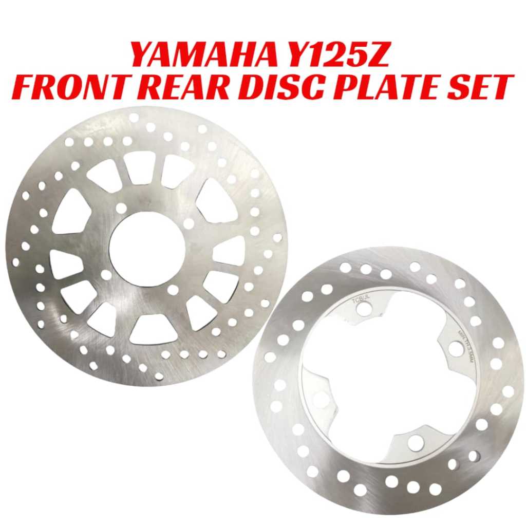 Yamaha Y125 Z Y125Z 125Z Front Rear Disc Plate Set Set Piring Disc ...