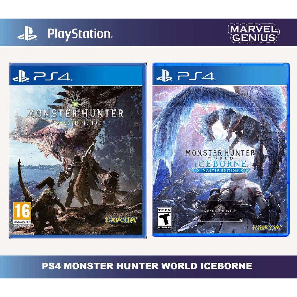 PS4 GAME Monster Hunter World Iceborne Master Edition MHW ICEBORNE ( ENG/CHN) | Shopee Malaysia