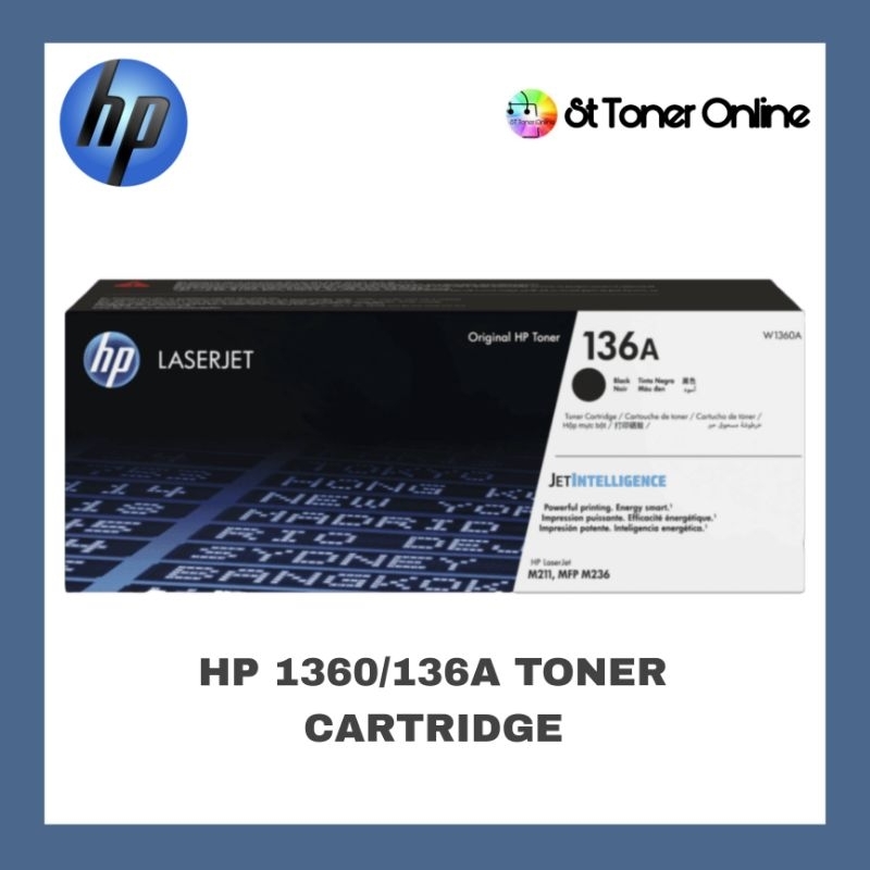 HP 136a/W1360A Original Toner Cartridge W1360A | Shopee Malaysia