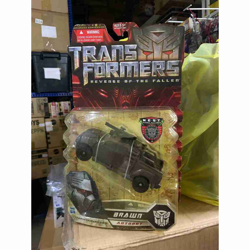 (P80) Hasbro Transformers ROTF Brawn New in card (old stock) | Shopee ...