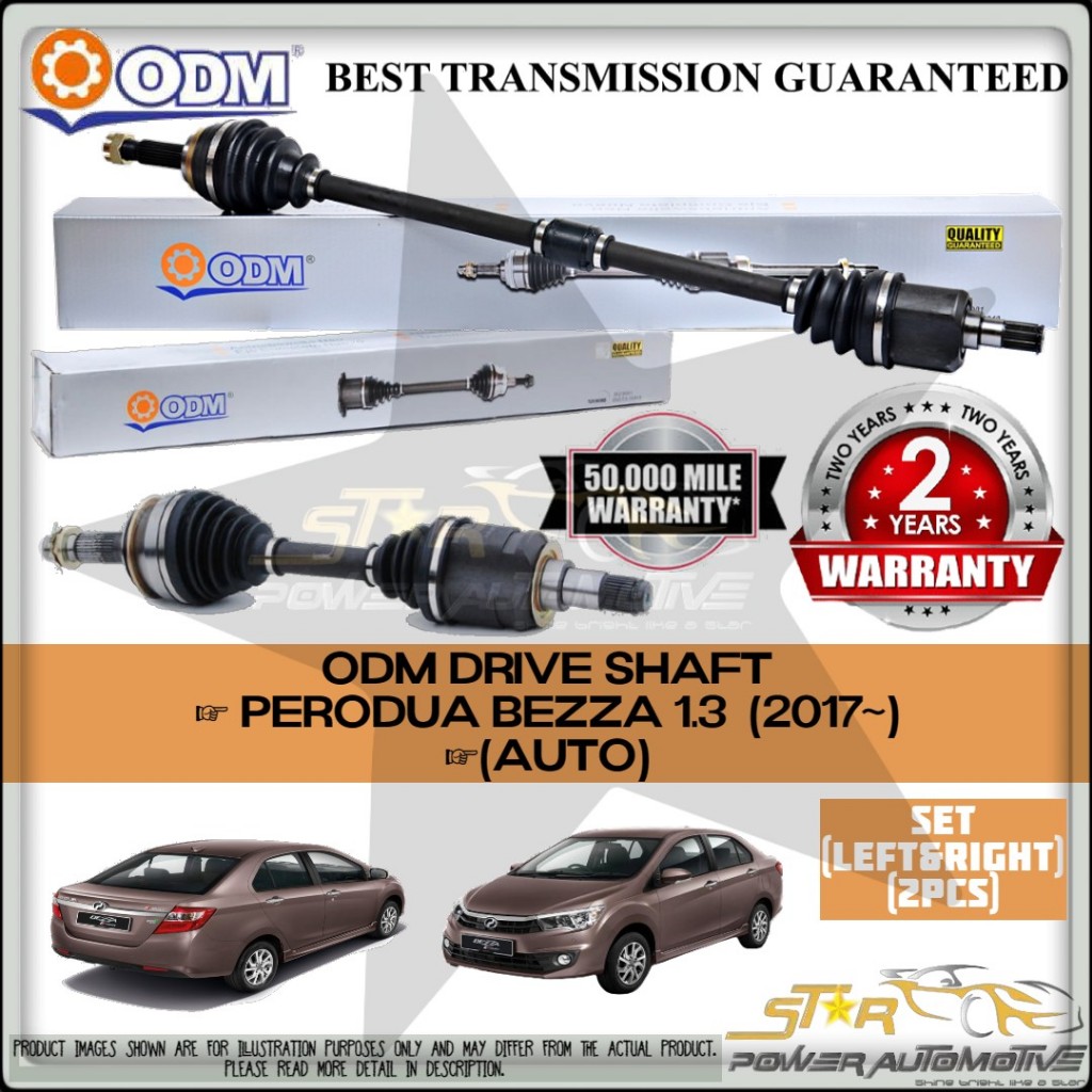 PERODUA BEZZA (2017-ON) ODM (CYCAR) DRIVE SHAFT (LEFT & RIGHT) | Shopee ...