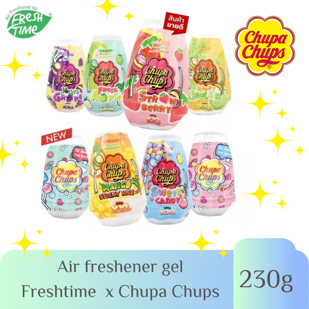 Freshtime Chupa Chups Air Freshener gel, size XXL 230 g.(Penyegar Udara) | Shopee Malaysia