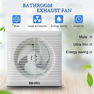 BSBOSS Exhaust Fan Ventilation For Bathroom, Bedroom & Living Room (4-8 ...