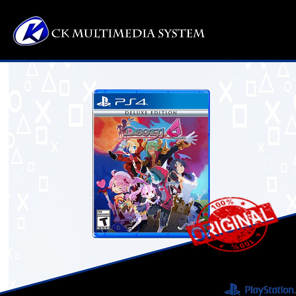 PS4 DISGAEA 6 COMPLETE DELUXE EDITION (R2/ENG) | Shopee Malaysia