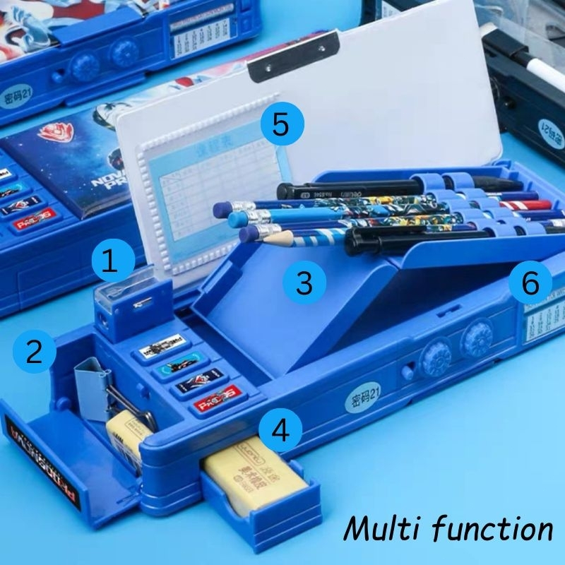 Transformers Password Pencil Case Pencil Box Kids Stationery Bekas ...