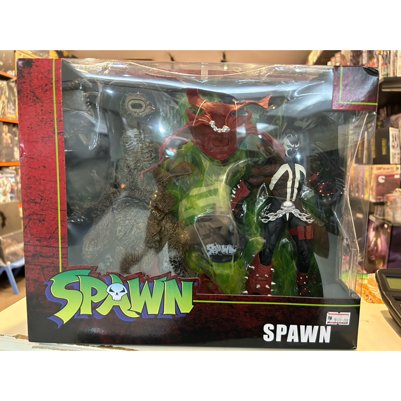 McFarlane Toys Spawn On Throne Deluxe Set | Shopee Malaysia