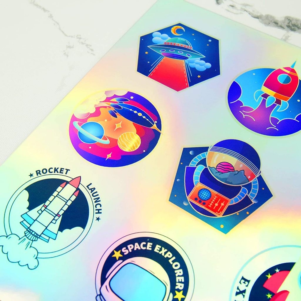 【Holographic】 Vinyl Sticker for Inkjet Printer 20 Sheets Printable ...