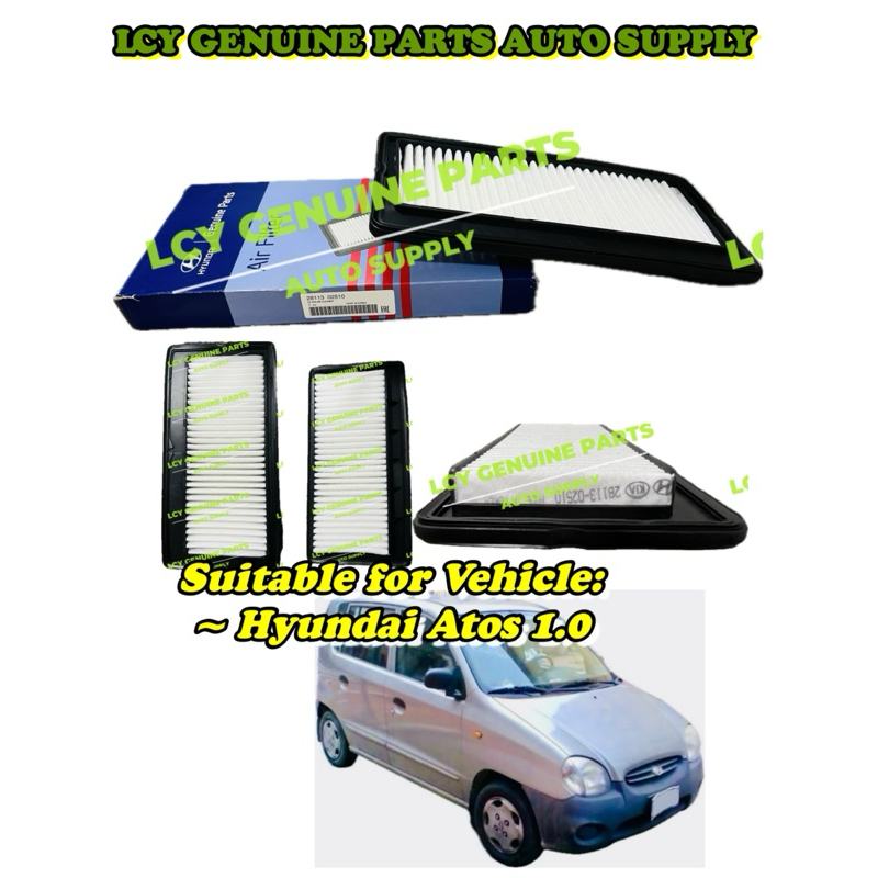 HYUNDAI ATOS 1.0 AIR FILTER (28113-02510) | Shopee Malaysia