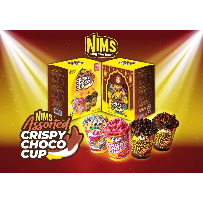 NIMS CHOCOJAR 4in1 RAYA RAYA 🌙🌙 Mini Choco Cup SET | Shopee Malaysia