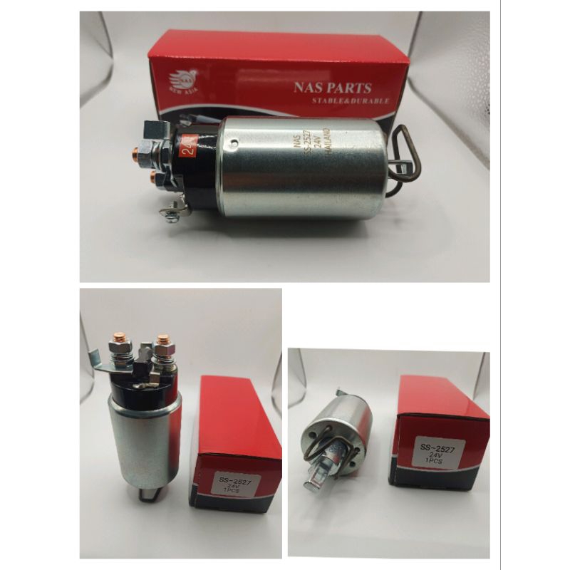 SS-2527 ORIGINAL NAS PARTS STARTER SOLENOID 24V HITACHI TYPE FOR USE ON ...