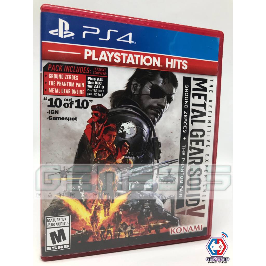 [USED R-All/ENG] PS4 Metal Gear Solid V Definitive Edition - Physical ...