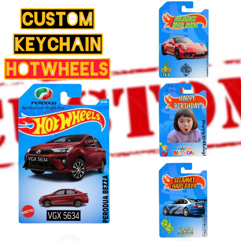 Keychain hotwheels CUSTOM | Shopee Malaysia