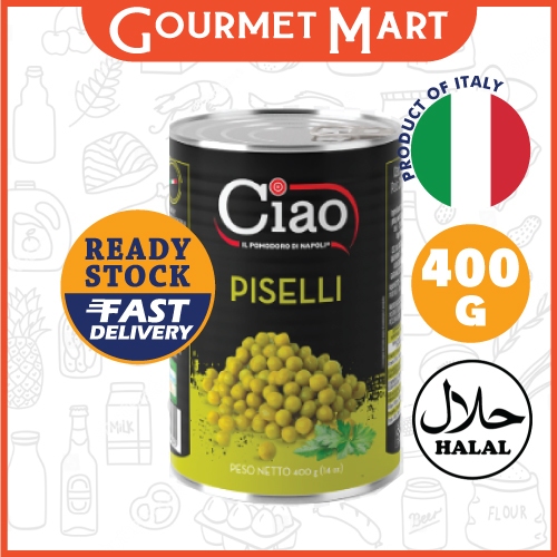 CIAO PISELLI PROCESSED PEAS 400G | Shopee Malaysia