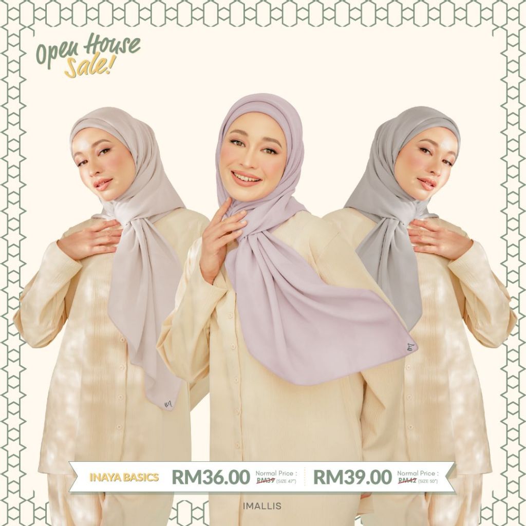 IMALLIS INAYA BASICS COTTON VOILE | Shopee Malaysia