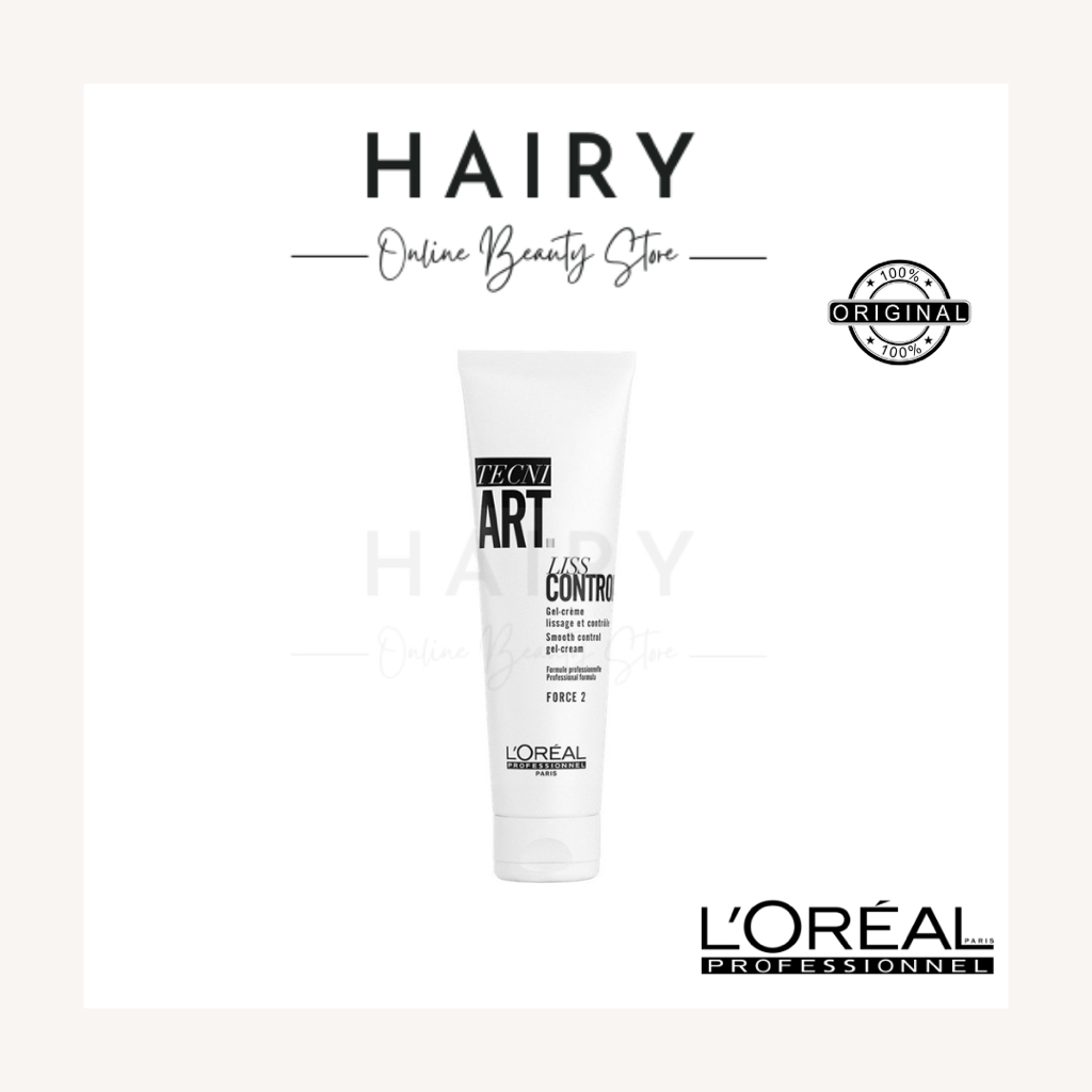 Loreal Professional Tecni Art Liss Control Gel Cream (150ml) | Shopee ...