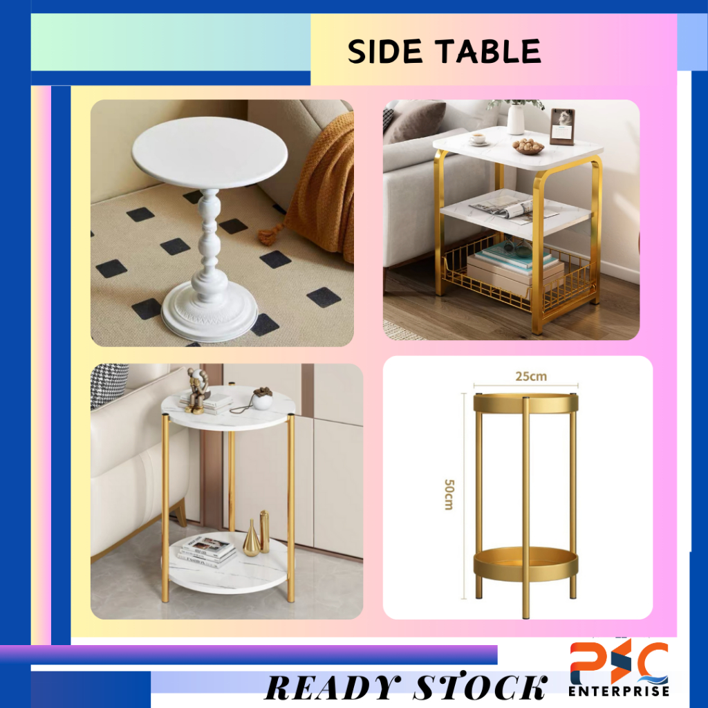 🎁BANYAK PILIHAN 💥MEJA KOPI/SIDE TABLE SMALL/Coffee Table Meja Kopi Side ...