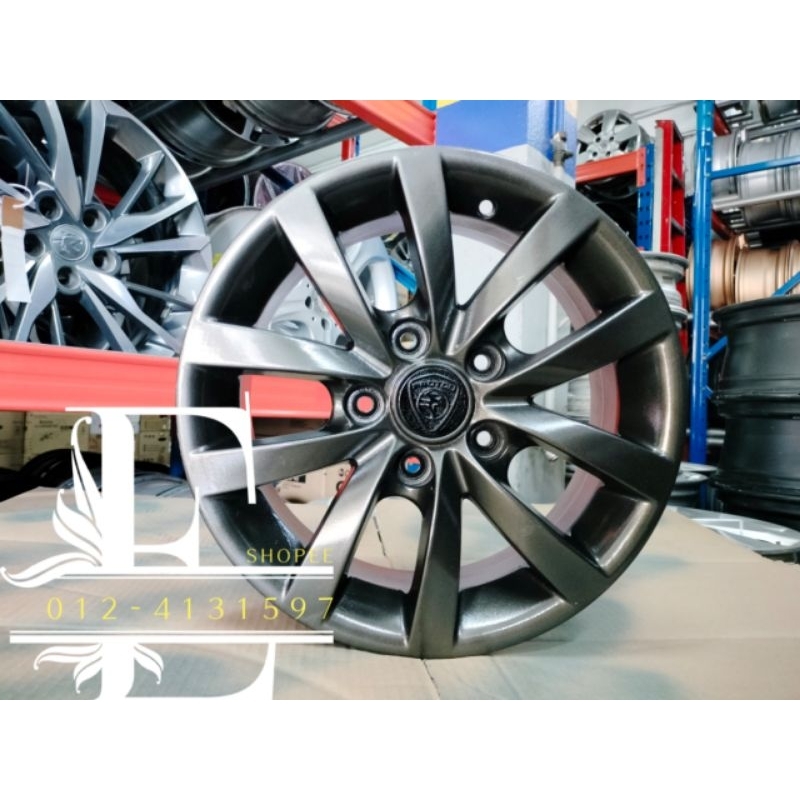 USED SPORT RIM 15 INCH ORIGINAL PROTON EXORA RM520 1SET 4PC (KENA BELI ...