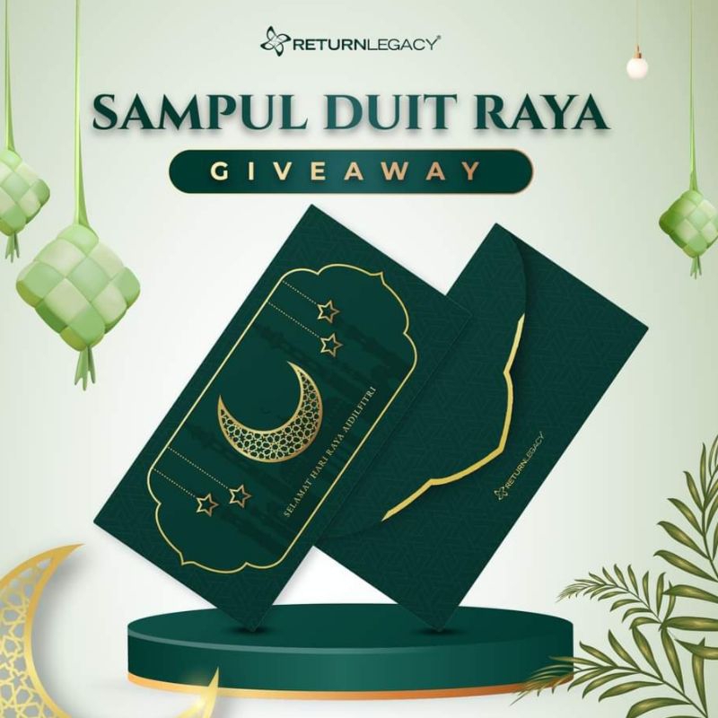 Sampul Duit Raya 5pcs Hari Raya Aidilfitri Packet 2024 Return Legacy ...
