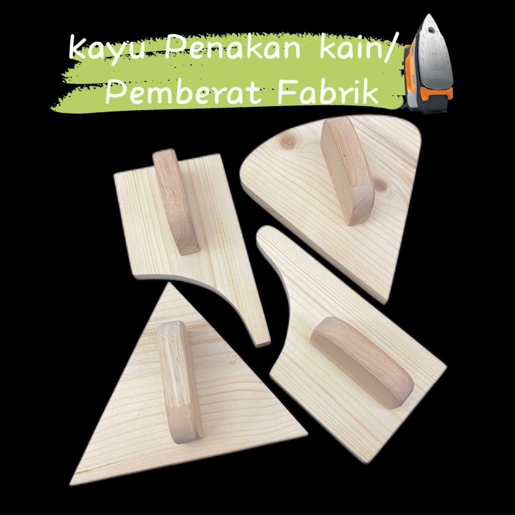 Kayu penekan / kayu pemberat/penekan fabrik/penekan kain/pemberat kain ...