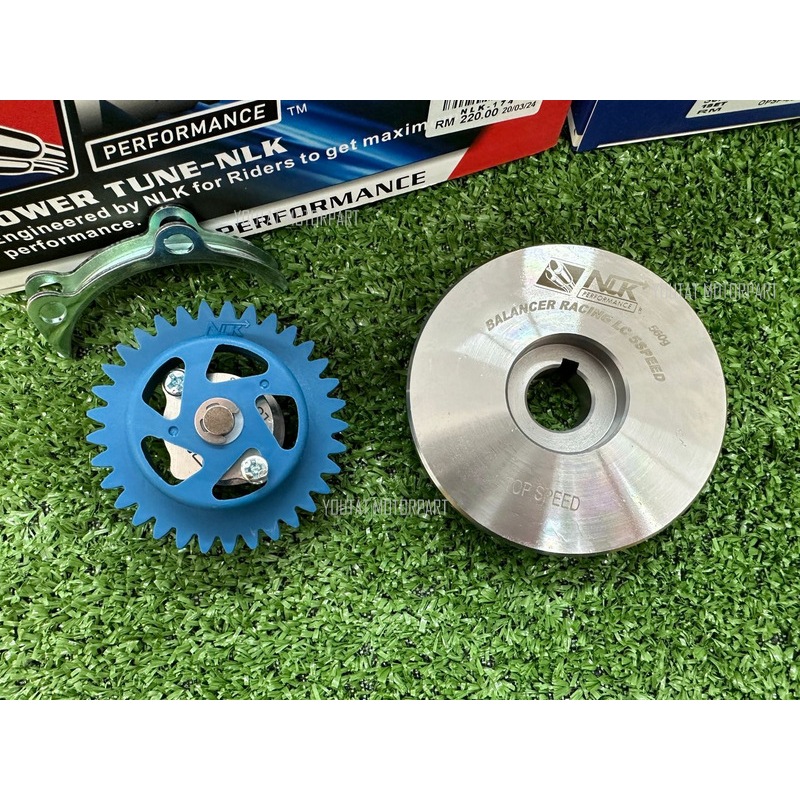 NLK PERFORMANCE LC135 5S RACING SPECIAL BALANCER 560G with CNC SUPER ...