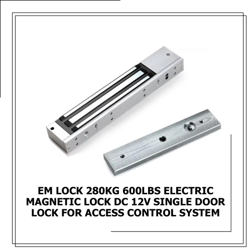 EM LOCK 280KG 600lbs Electric Magnetic Lock With LED Light DC 12V ...