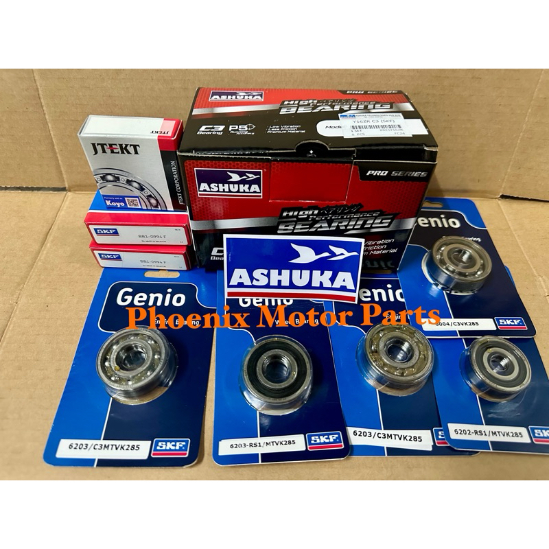 Ashuka SKF C3 Engine Bearing Set Y15/125Z/RXZ/ZXR/Y110/Dinamik/EX5 HP ...