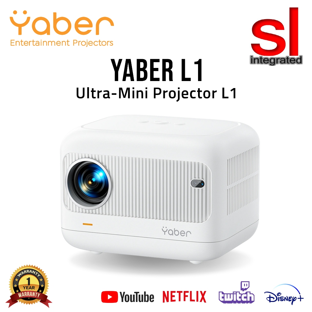 YABER L1 Luminary Compact HD Home Cinema Projector | Shopee Malaysia