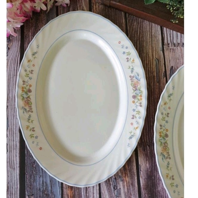 Arcopal Victoria Serving Platter Pinggan Bujur Besar 35cm | Shopee Malaysia