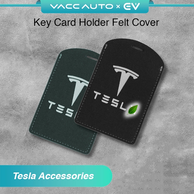 VACC AUTO Car Key Card Holder Alcantara Leather Cover Card Protection ...