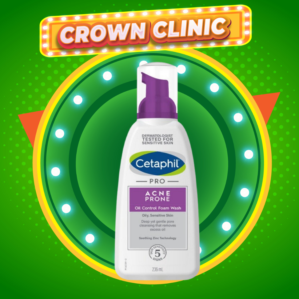 Cetaphil Pro Acne Prone Oil Control Foam Wash 236ML | Shopee Malaysia