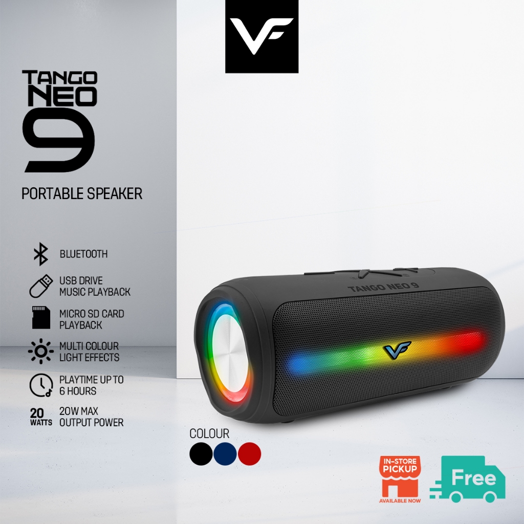 Vinnfier VF Tango Neo 9 Portable bluetooth speaker 20W Support Call ...