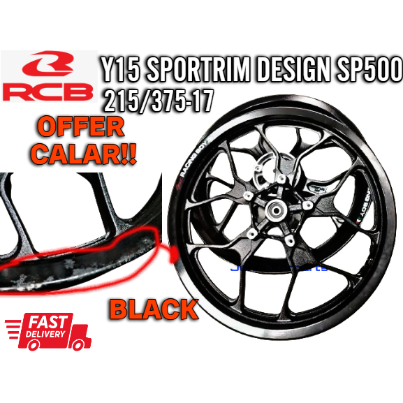 OFFER SPORTRIM Y15 SPORTRIM RCB SP550 OFFER CALAR 215/375-17 RACING BOY ...