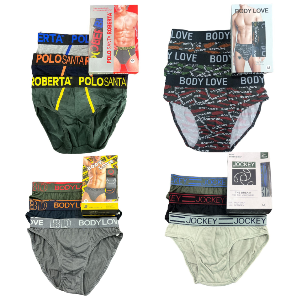MMC_ BRIEFS 3 pcs IN 1 BOX - SPENDER -MEN UNDERWEAR AW1/ SELUAR DALAM LELAKI 3 pcs IN 1 BOX ...