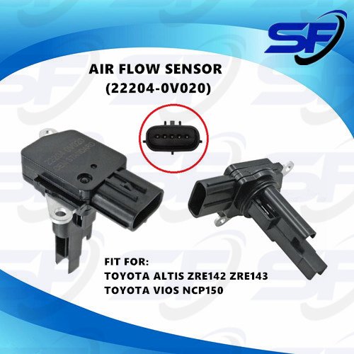 TOYOTA ALTIS ZRE142 ZRE143 VIOS NCP150 AIR FLOW SENSOR (22204-0V020 ...