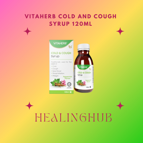 WINWA VITAHERB COLD AND COUGH SYRUP 120ML | Shopee Malaysia