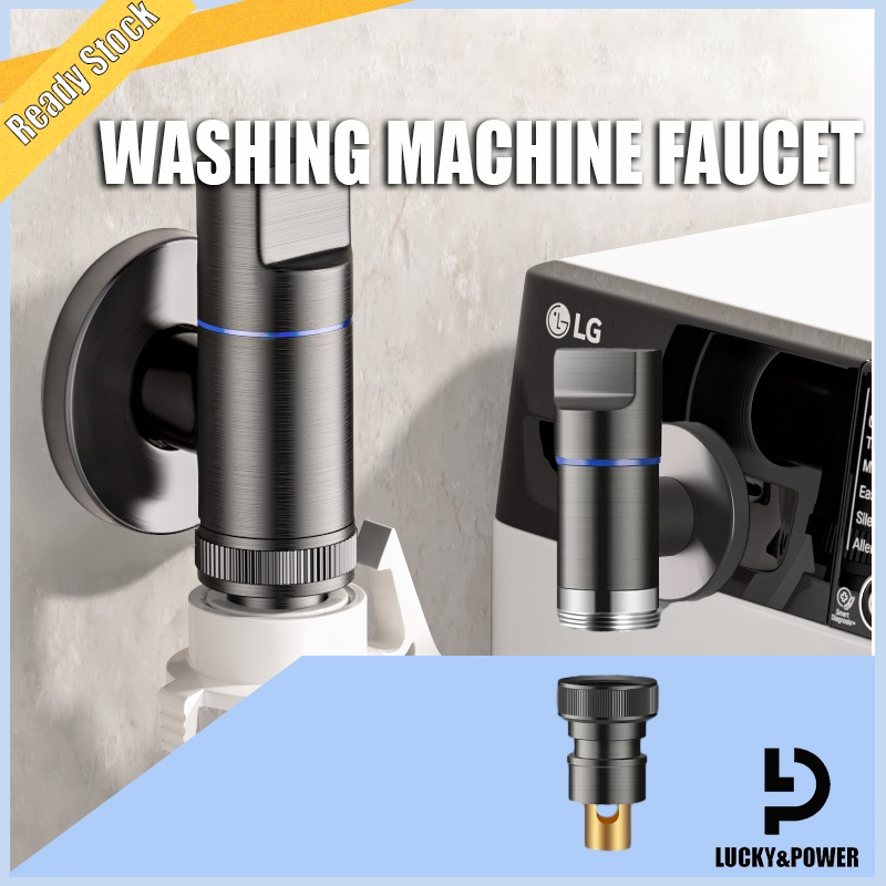 Universal Washing Machine Water Stop Valve Points Easy Install Washing ...