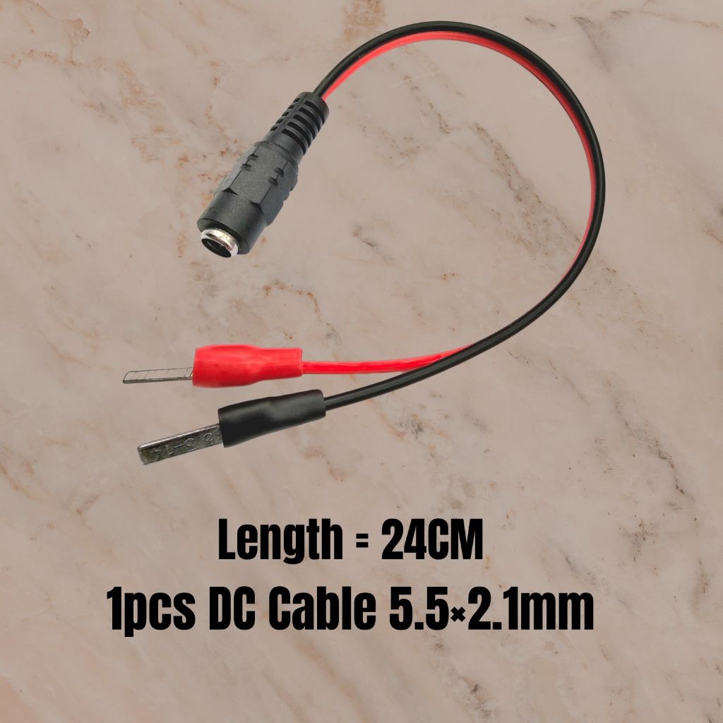 DC Power Jack Plug Connector Male or Female / DC Cable Male or Female ...