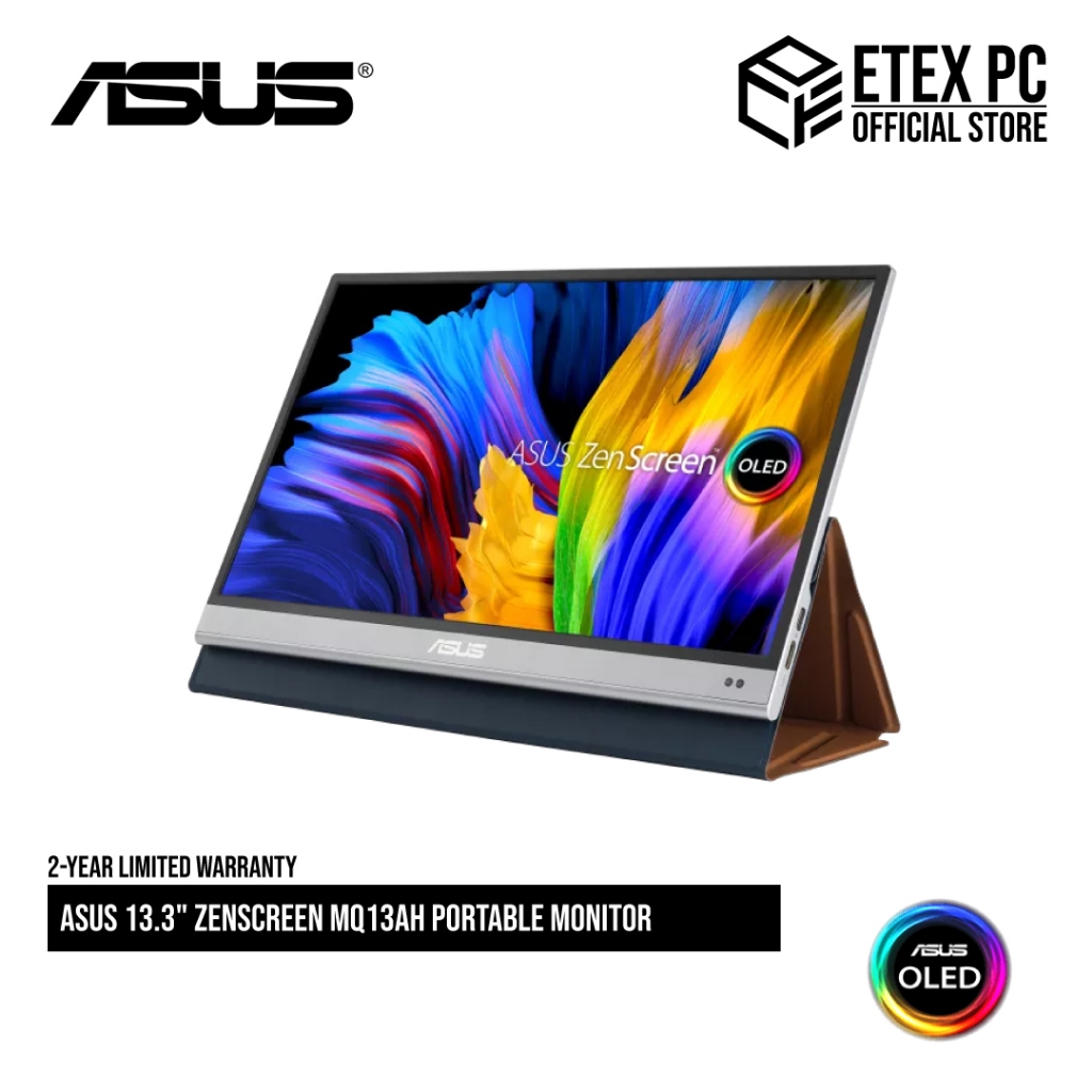 ASUS 13.3" Zenscreen MQ13AH Portable Monitor ( OLED / FHD / 60Hz / 1ms ...