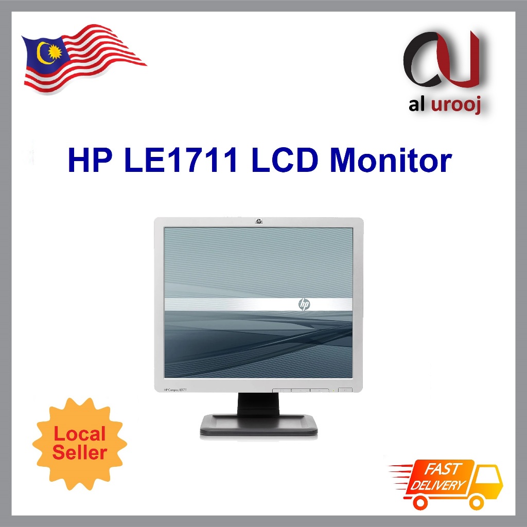 HP Compaq LE1711 17-inch LCD Monitor (GRADE A) | Shopee Malaysia