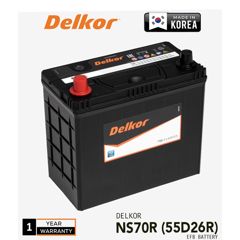 Delkor/Voltex NS70R 75D26R/55D26R for Proton Wira, Perdana (SE/V6 ...